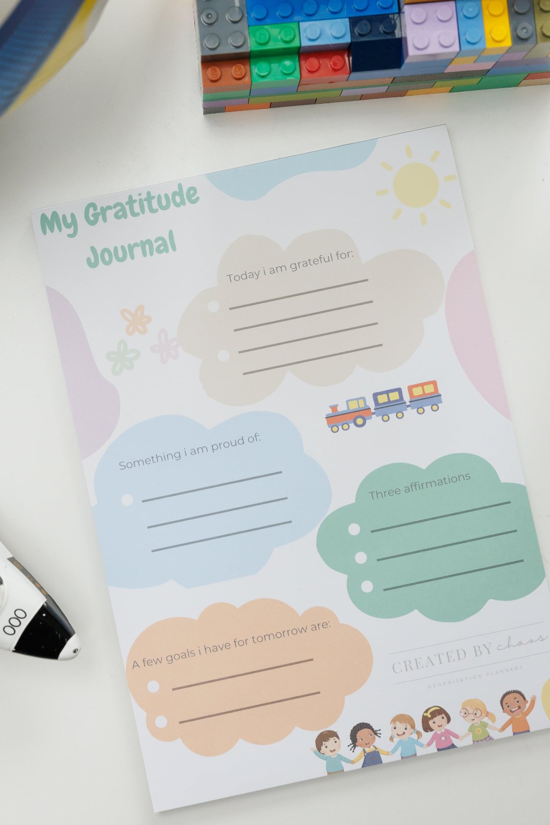 Kids Gratitude Journal – Created By Chaos
